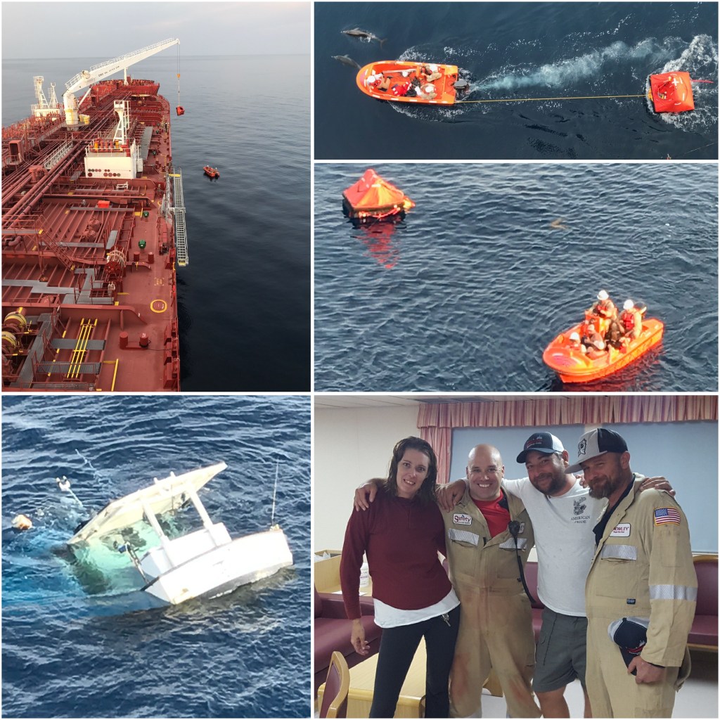 Crowley Mariners Rescue Three Fisherman off Florida Coast | Crowley