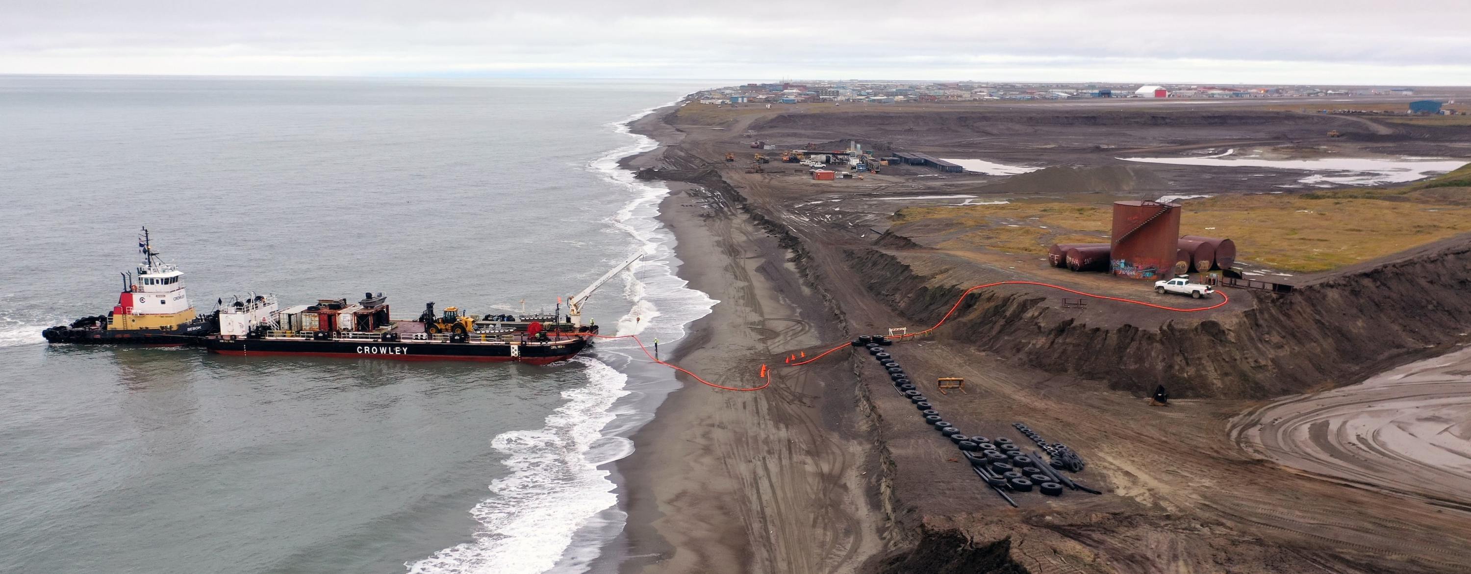 Crowley Solutions | Fuel Over the Shore and Remote Logistics