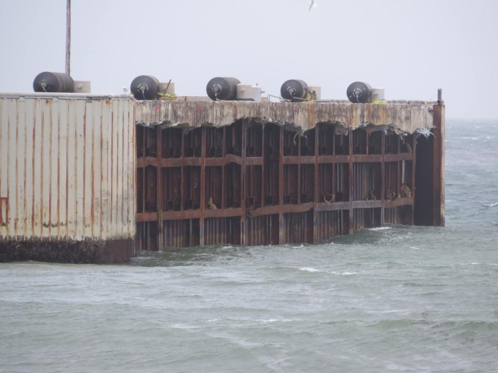 Crowley braves dock-eating seas and late-season storms to fuel Arctic ...