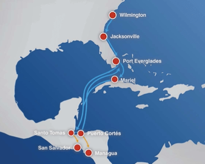 Route Maps - VOCC Service ~ Crowley