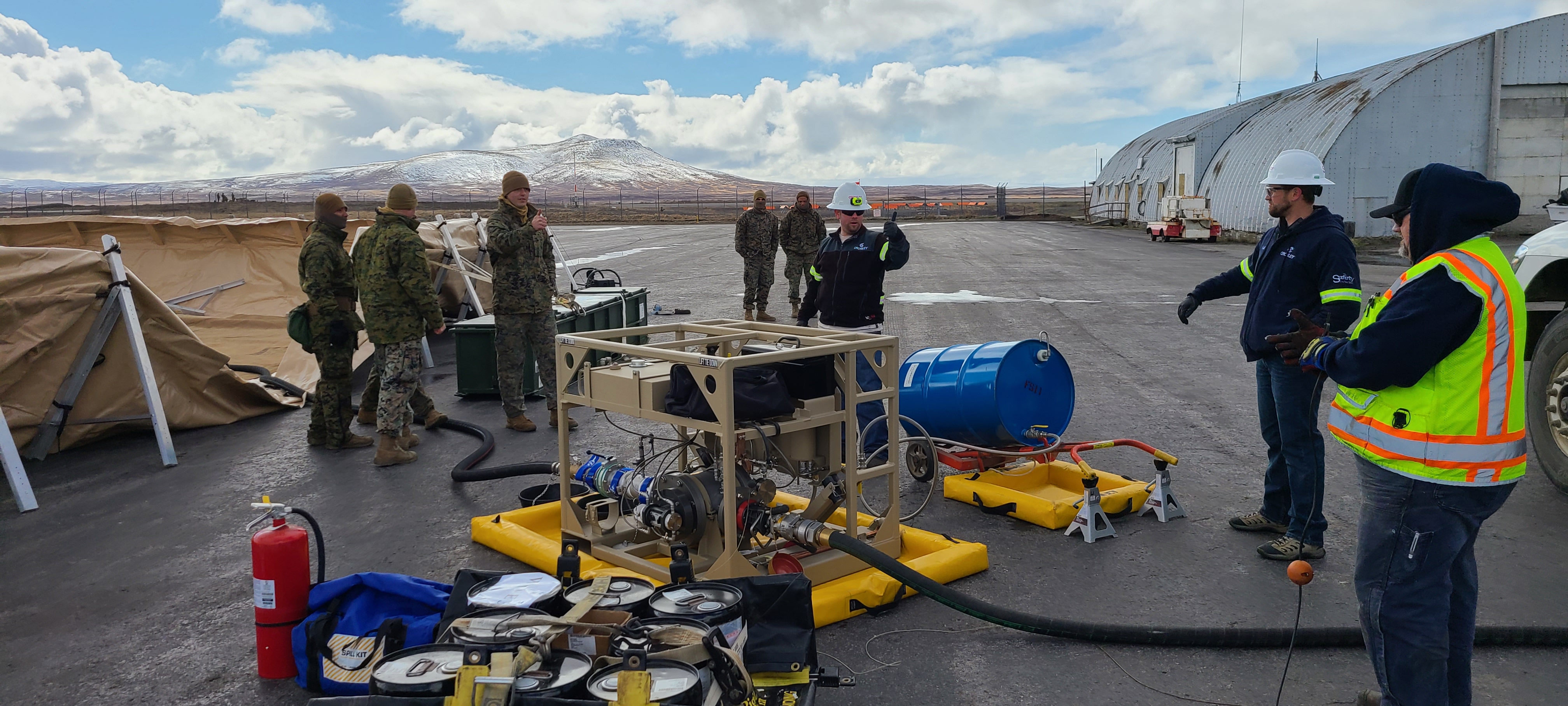 Crowley team of military veterans provides government fueling support ...