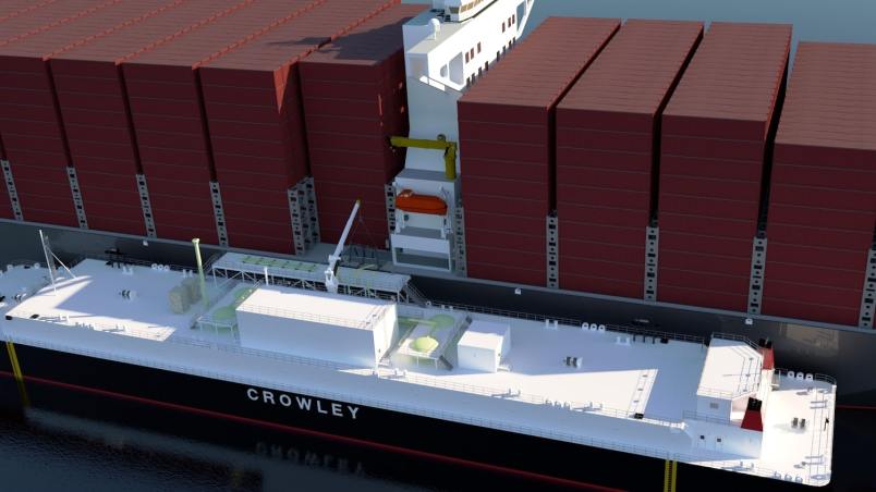 Crowley and Shell to Build and Charter Largest LNG Bunker Barge in US ...