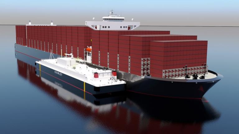 Crowley and Shell to Build and Charter Largest LNG Bunker Barge in US ...
