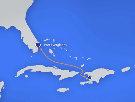 Route Maps - VOCC Service | Crowley