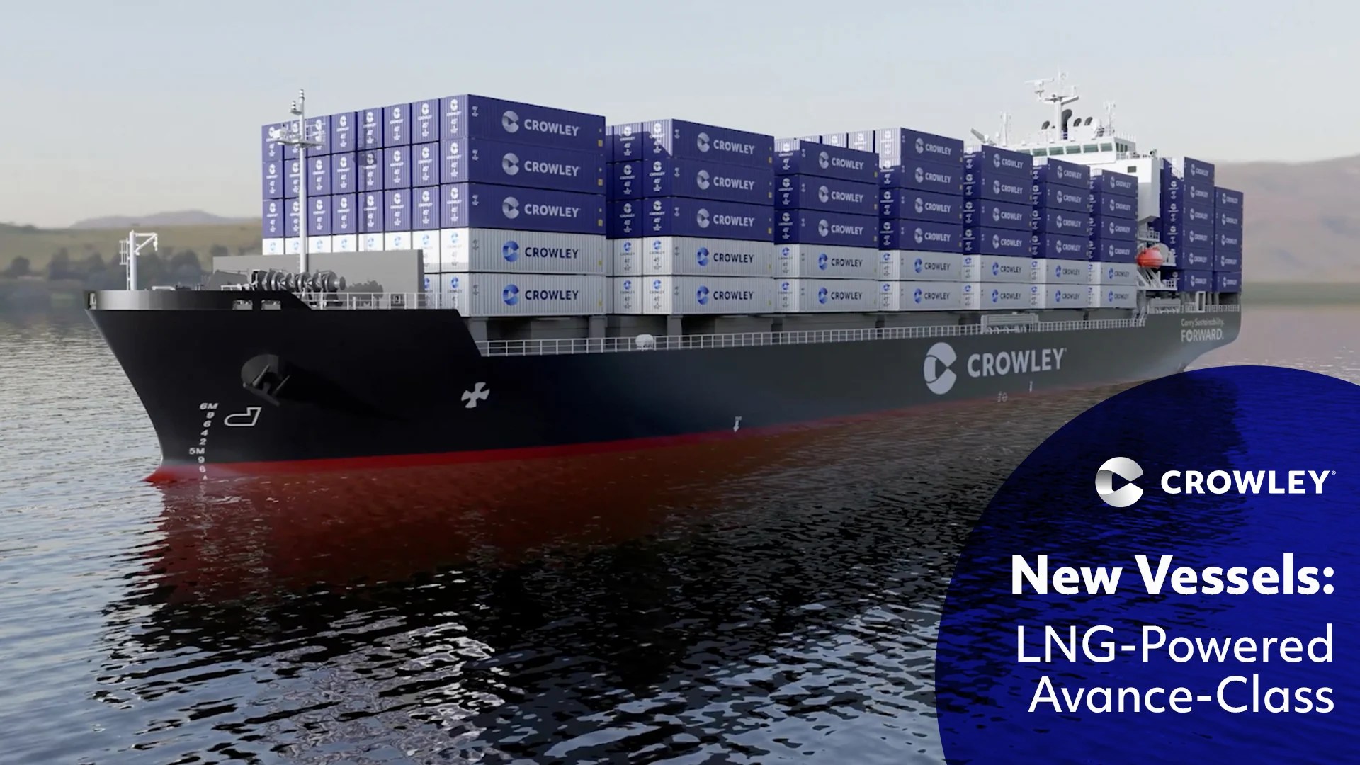 Crowley Announces Four Newly-named Avance-Class Vessels for 2025 | Crowley