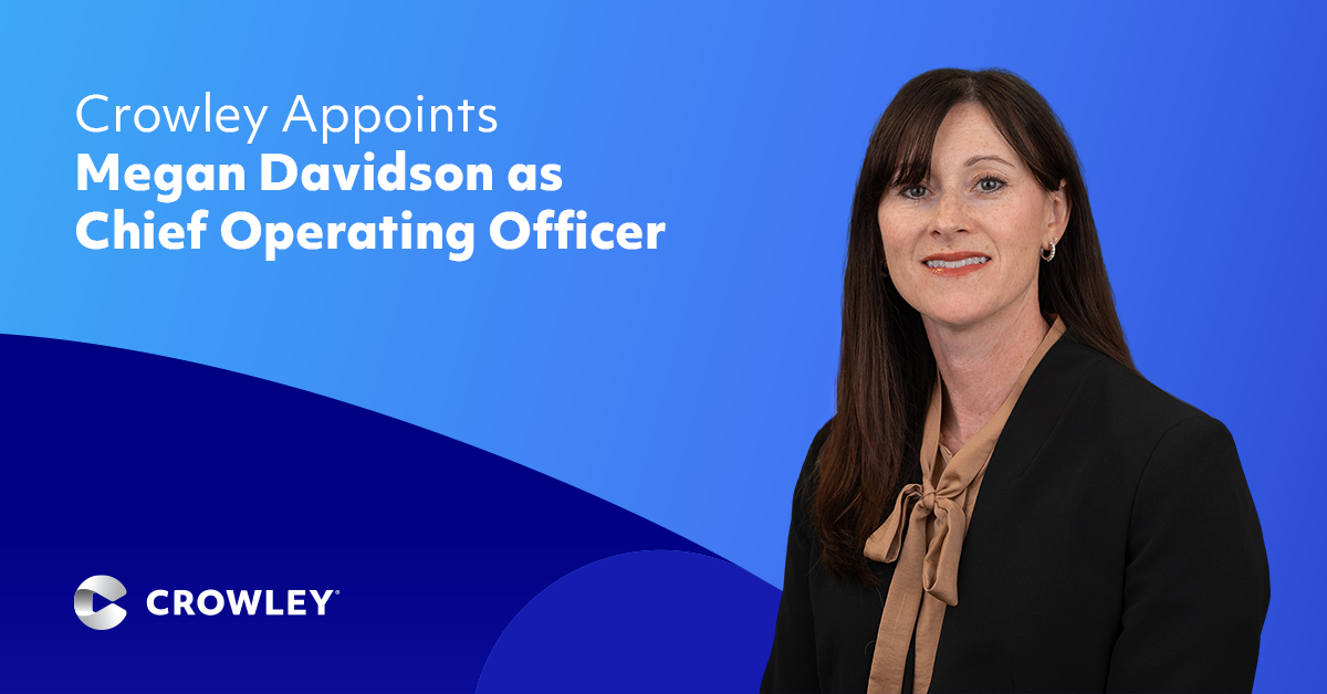 Crowley Appoints Megan Davidson as Chief Operating Officer